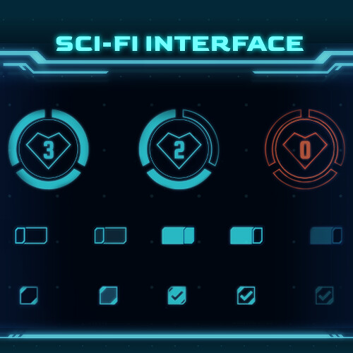 ArtStation - Sci-Fi UI Interface