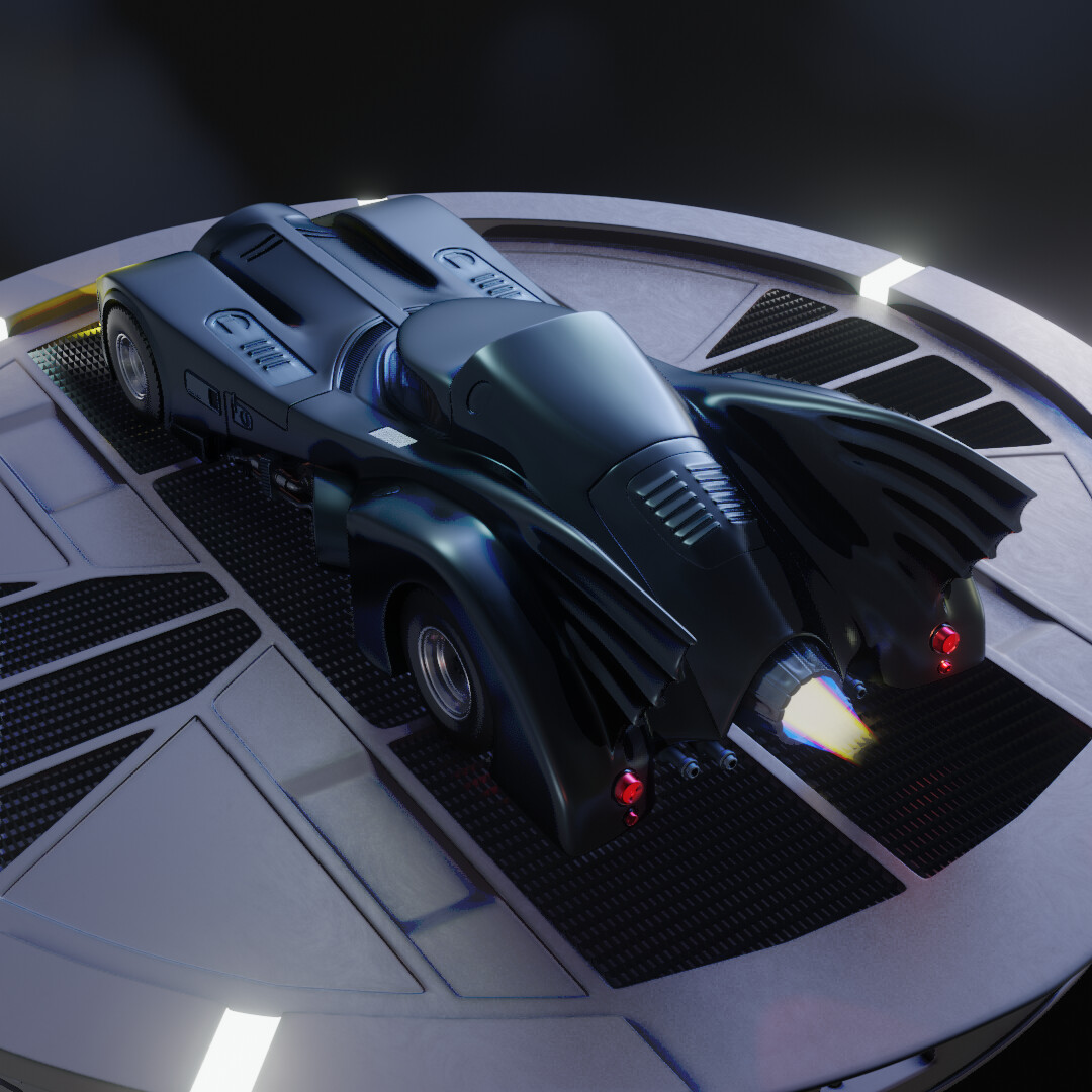 ArtStation - The Batmobile