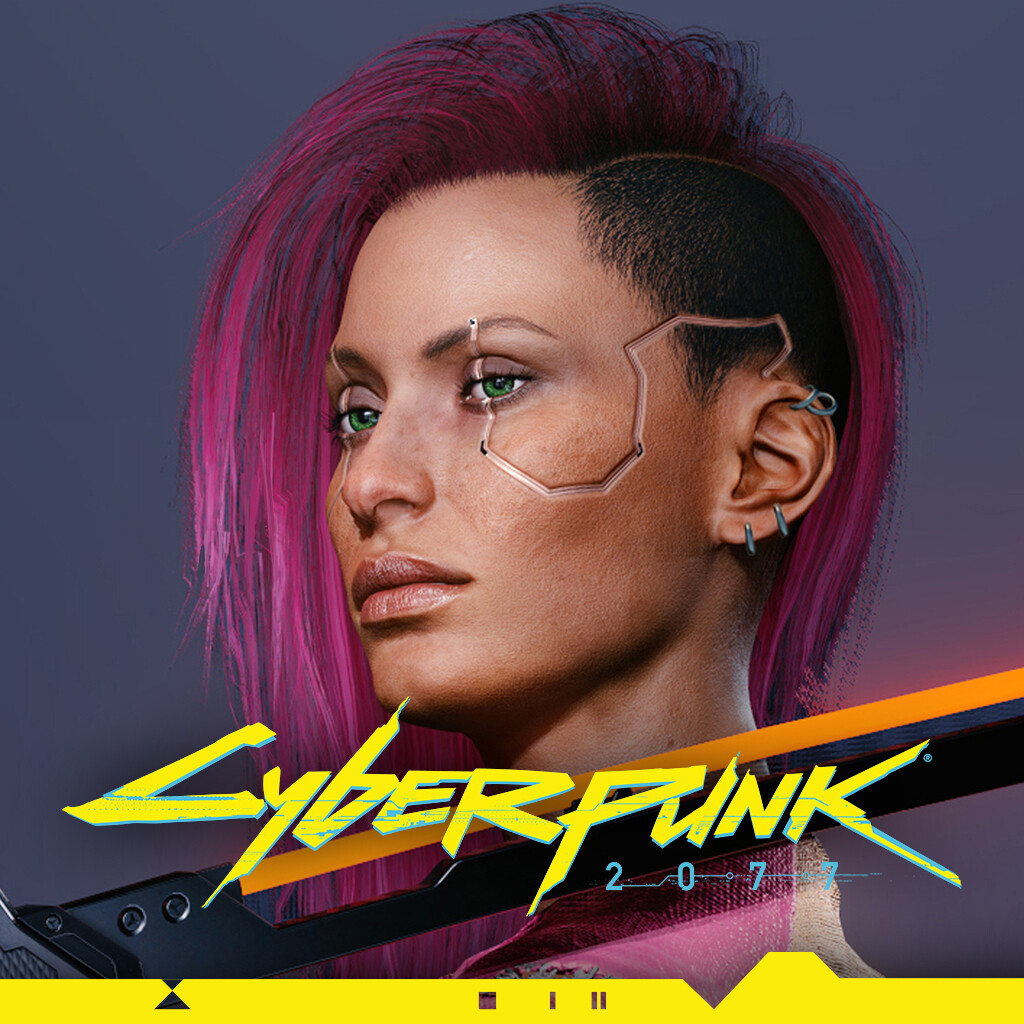 ArtStation - Cyberpunk 2077 - Female V Head
