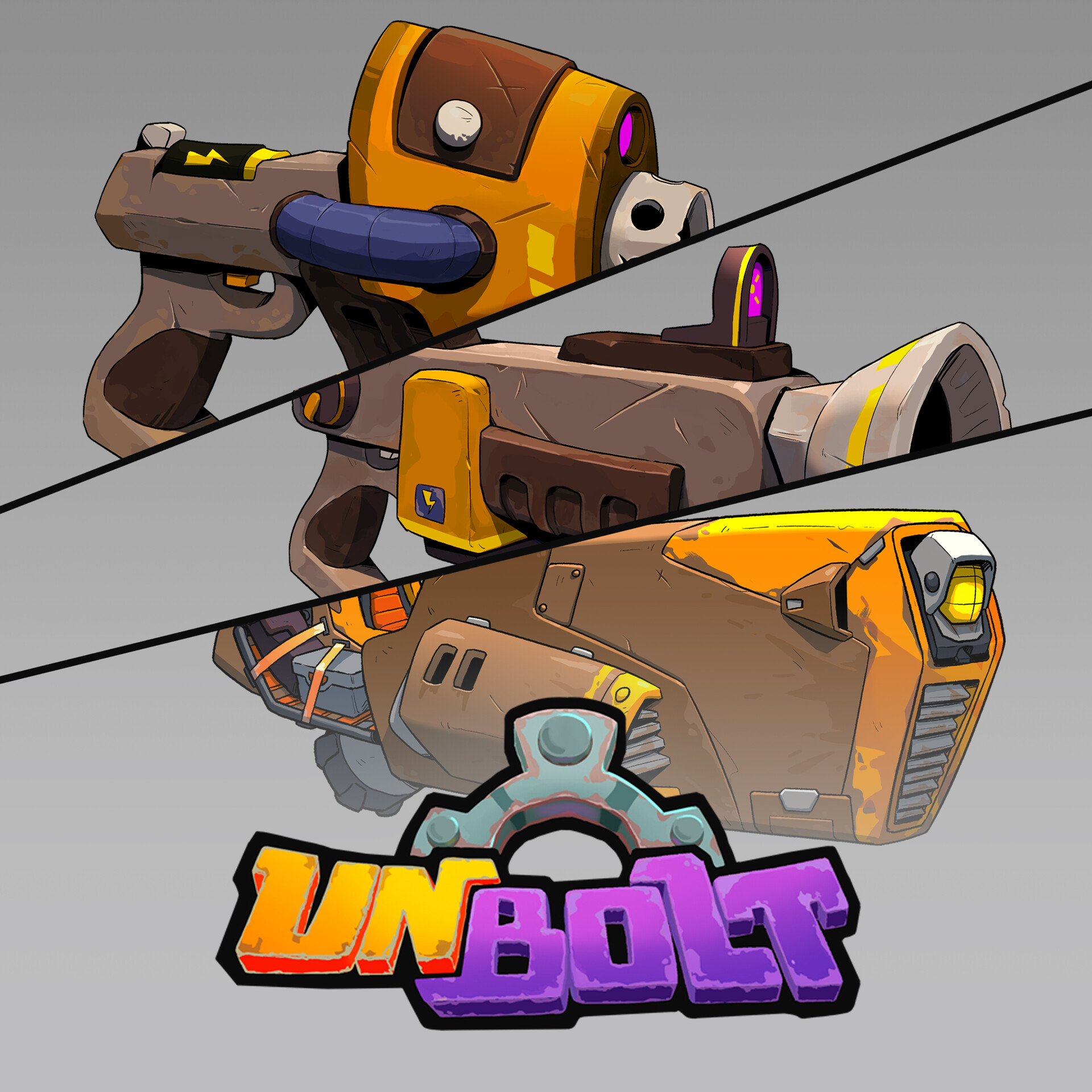 ArtStation - Unbolt : Props Design