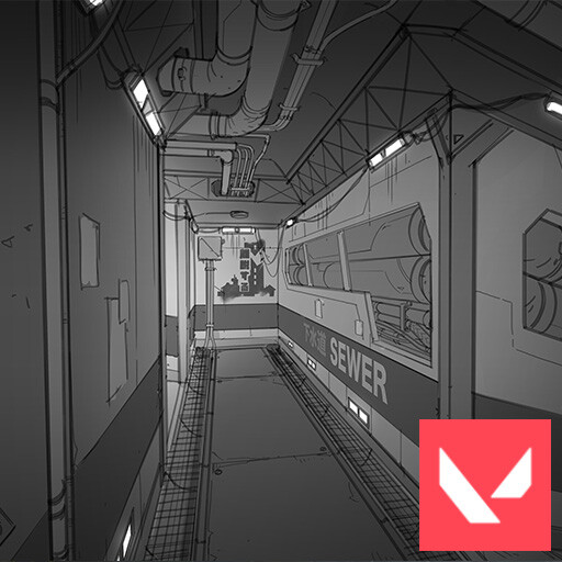 ArtStation - VALORANT - Concept Art - Split - Environment 2