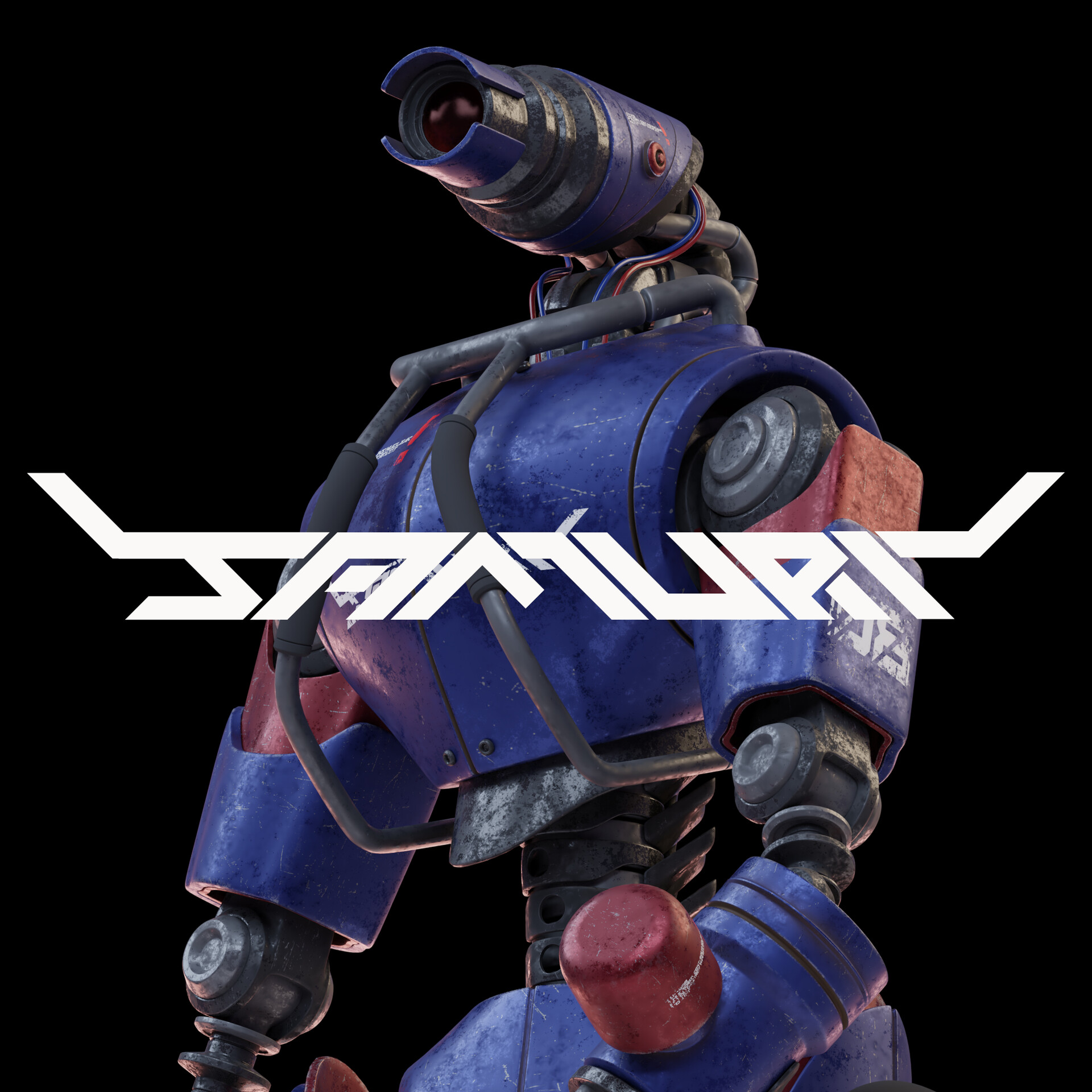 ArtStation - SAMURAI Robot