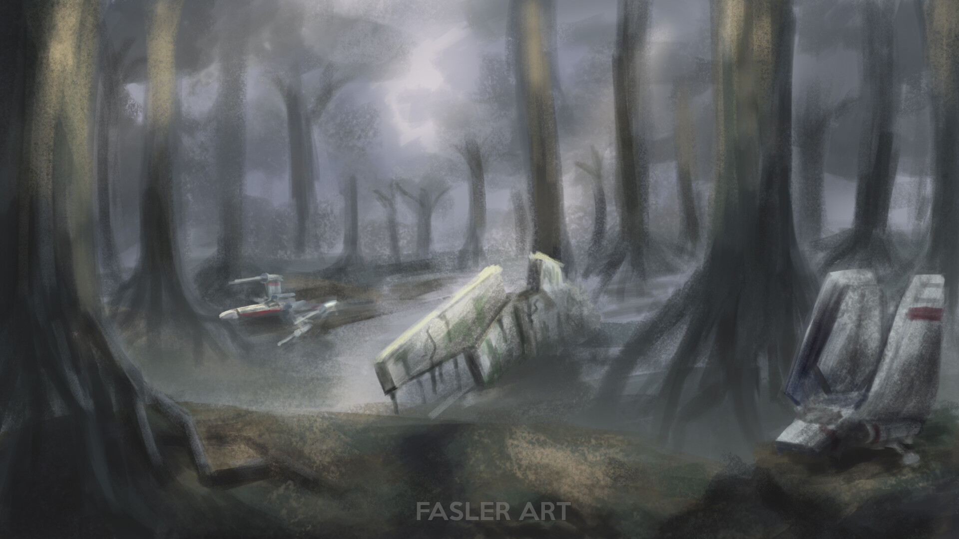 ArtStation - Swamp Place