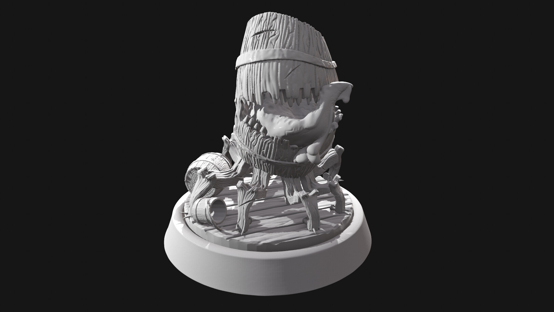 ArtStation - Barrel Mimic