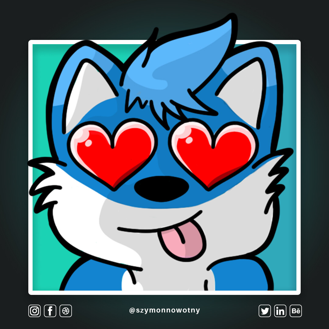 Simon Rothenhöfer - Twitch Wolf Emote #1