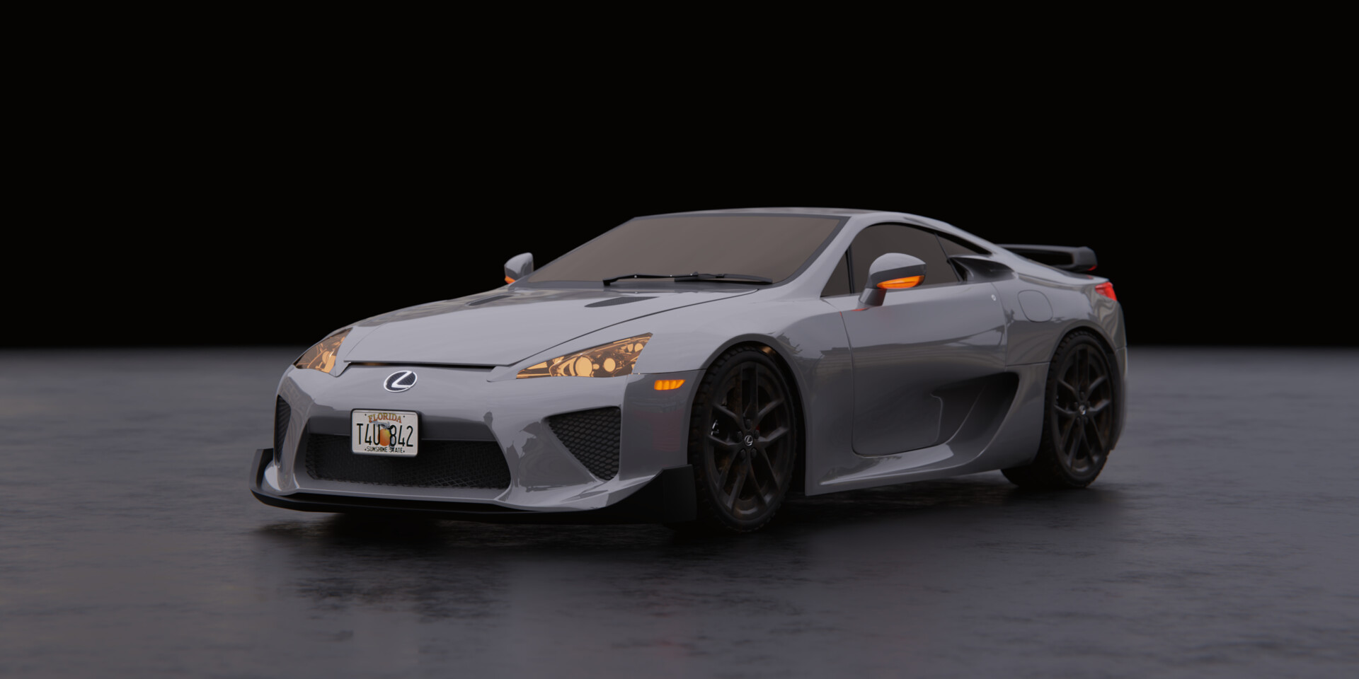 ArtStation - Lexus LFA 2012
