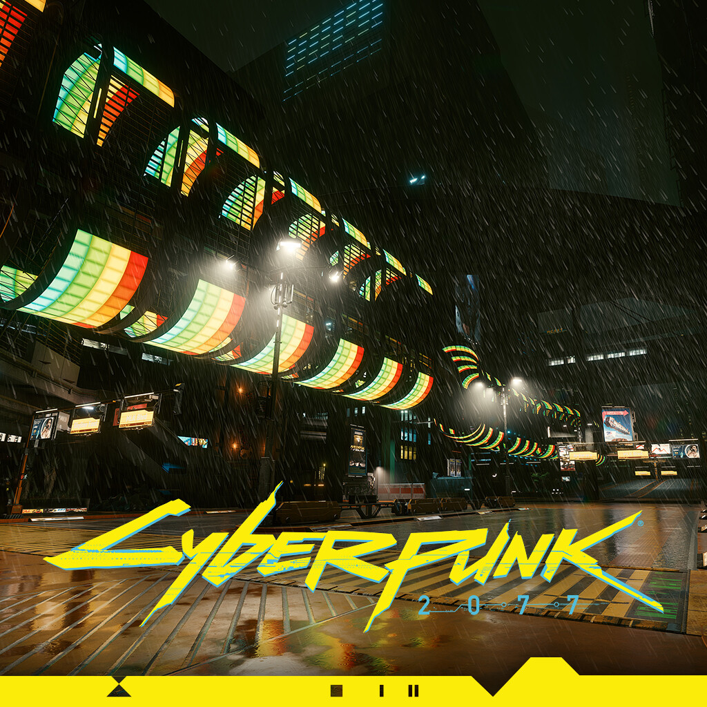 ArtStation - Cyberpunk 2077: City environments