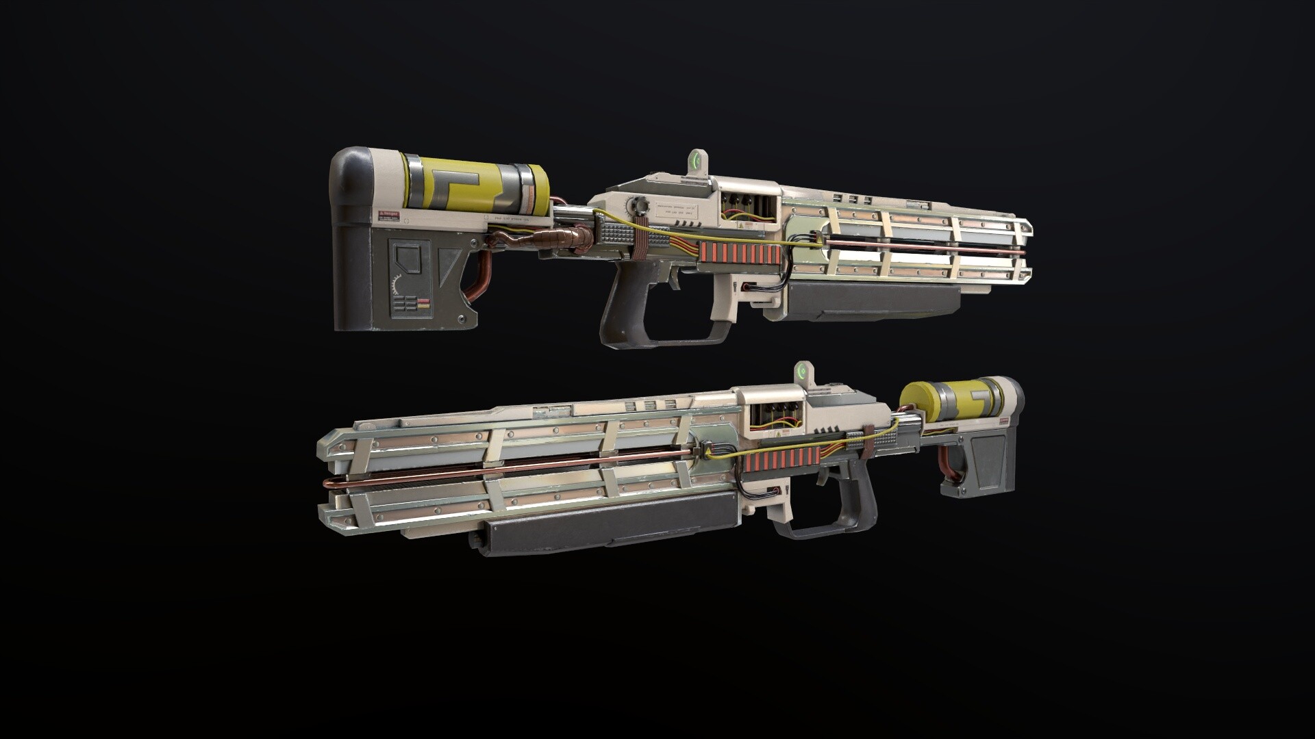 ArtStation - Scifi Weapon JC4 - FanArt