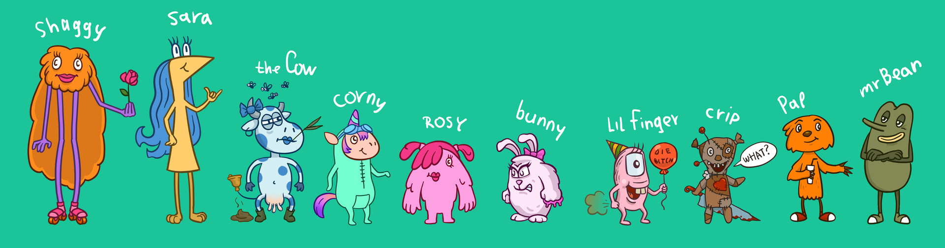 ArtStation - Jokes project characters