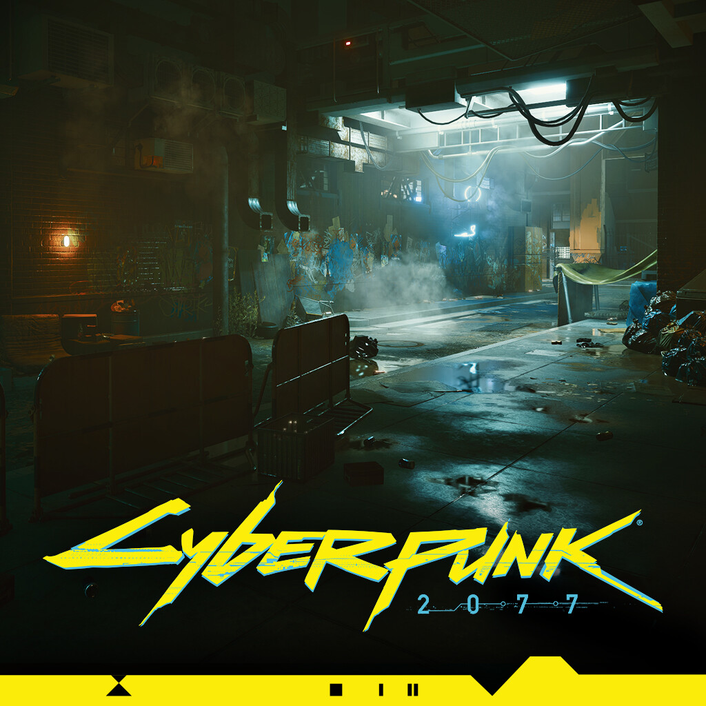 ArtStation - Hammer Club Backalley - Cyberpunk 2077