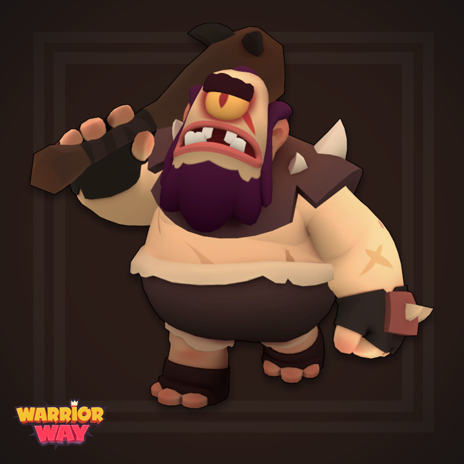 ArtStation - Warrior Way. Cyclops