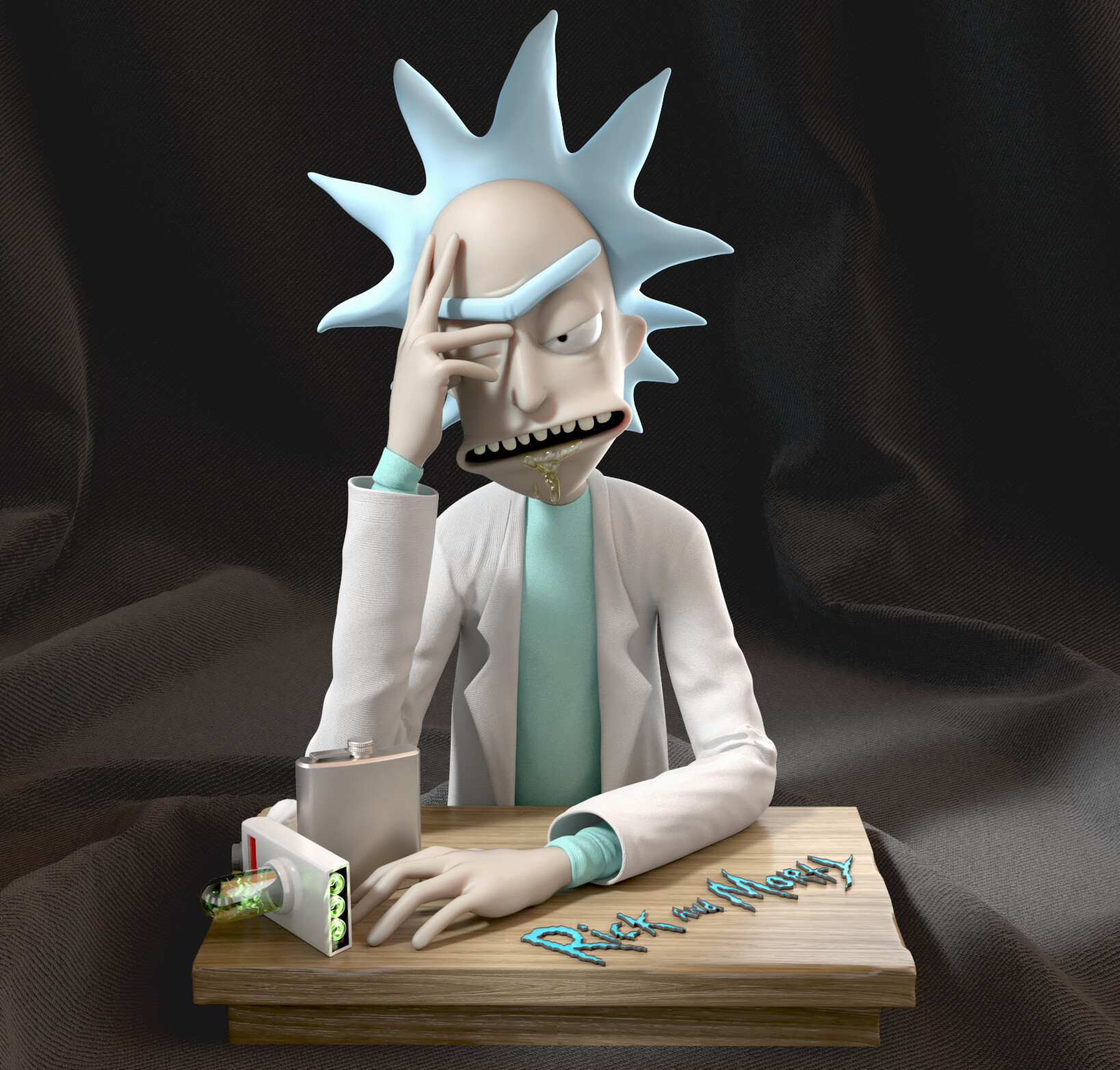 ArtStation - Rick Sanchez