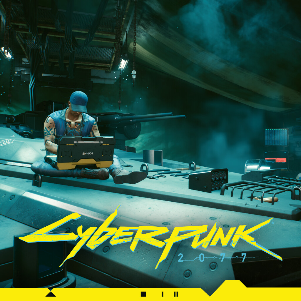 ArtStation - Cyberpunk 2077 - Environment VFX