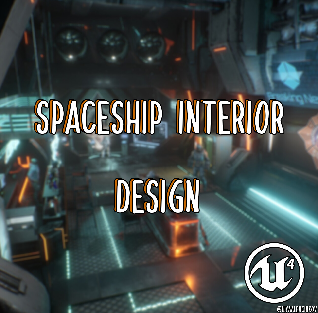 ArtStation - Spaceship Interior Design