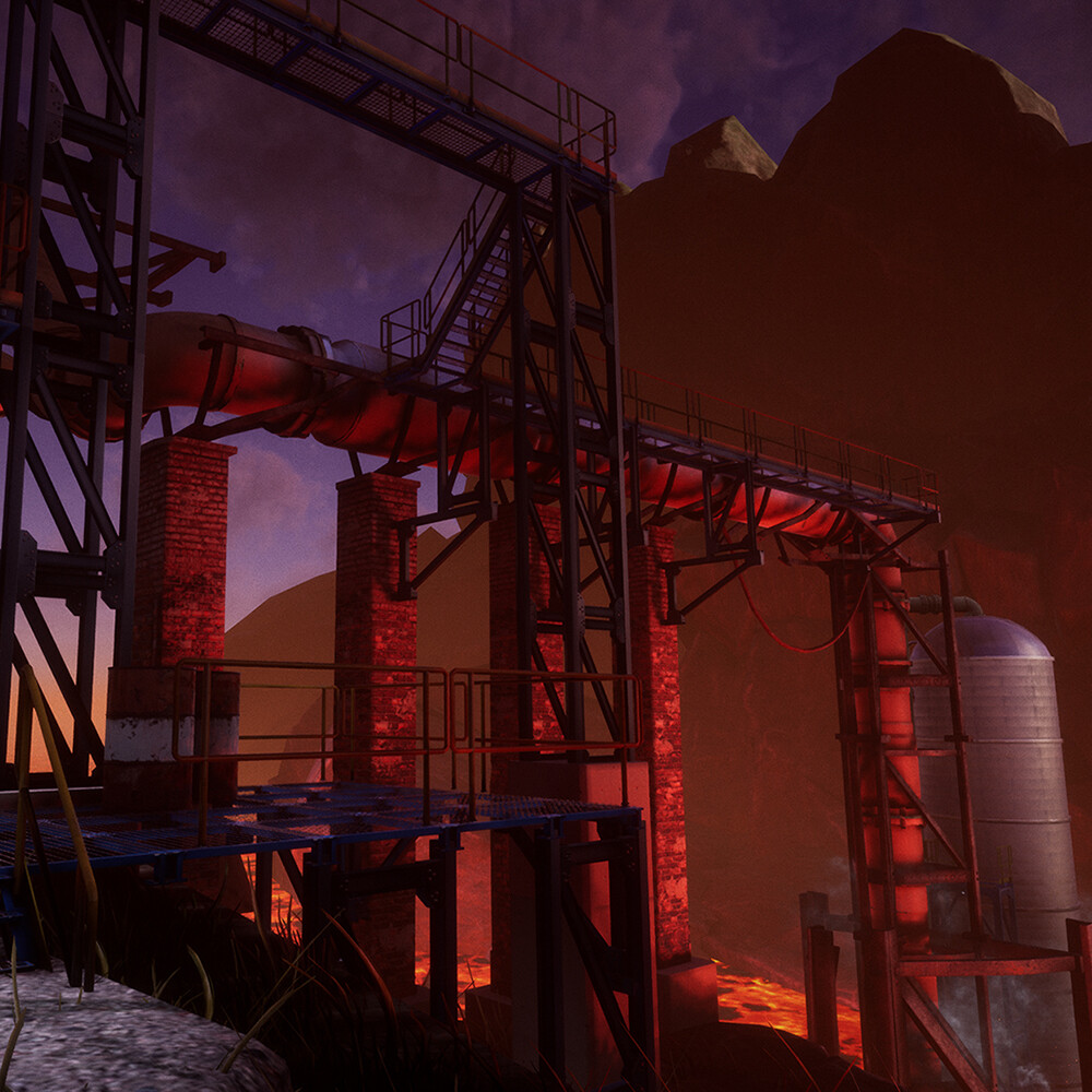 ArtStation - Lava Factory