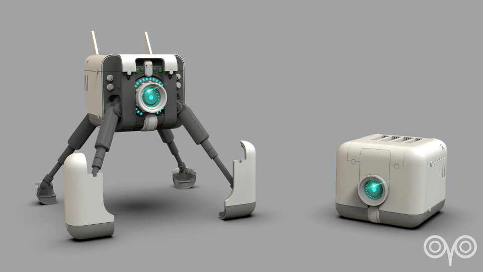 ArtStation - Cubebot