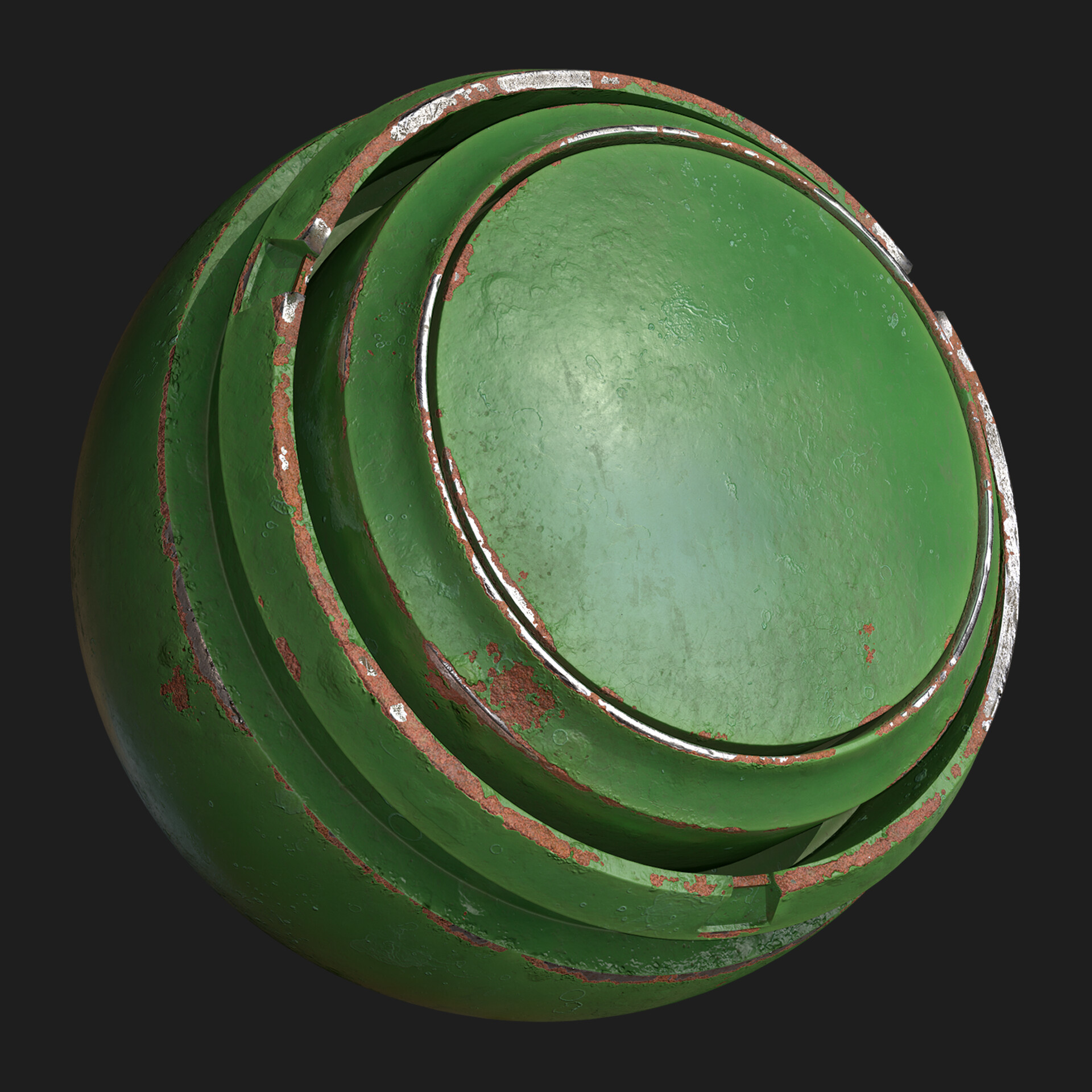 ArtStation - Painted Metal