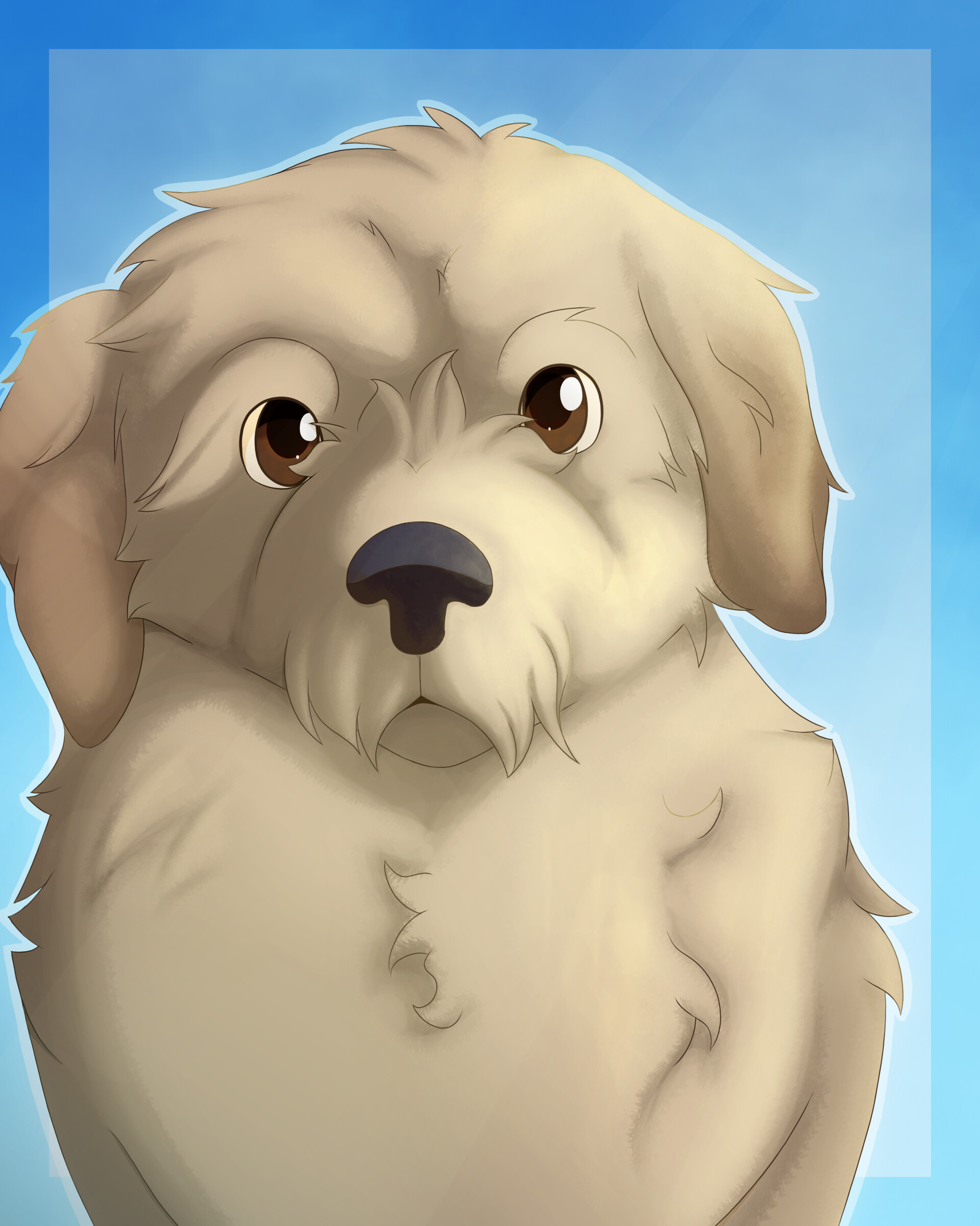 ArtStation - Stylized Pet Portraits