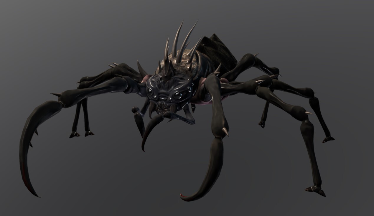 ArtStation - Phear: Spider Boss