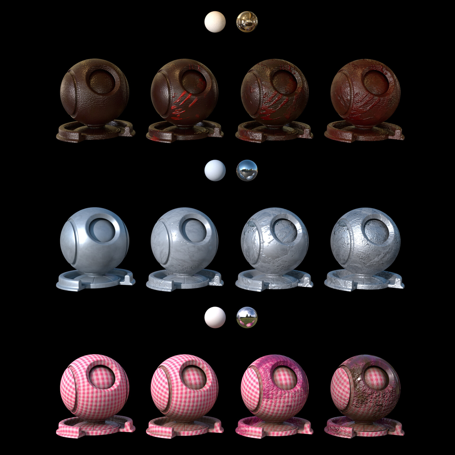 ArtStation - Shader Ball Texturing