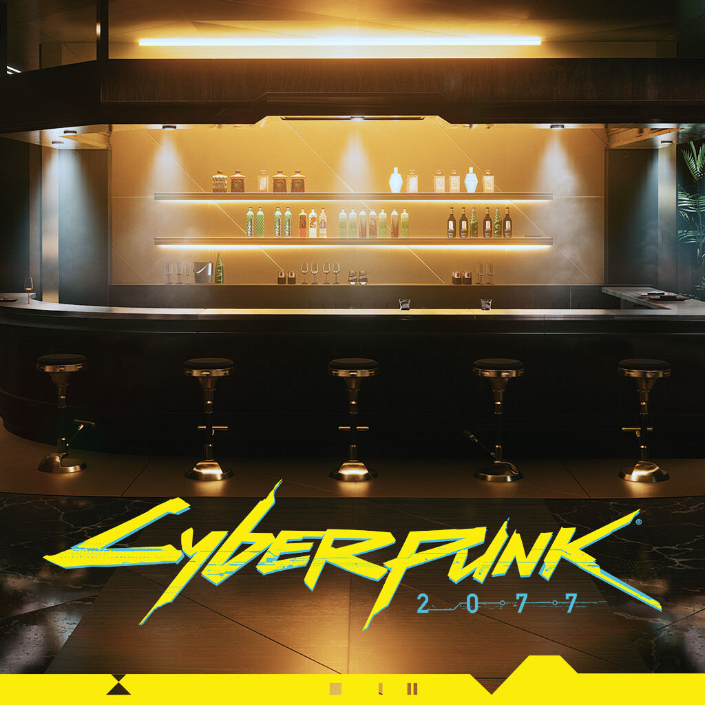 ArtStation - Cyberpunk 2077 | Fancy Restaurant