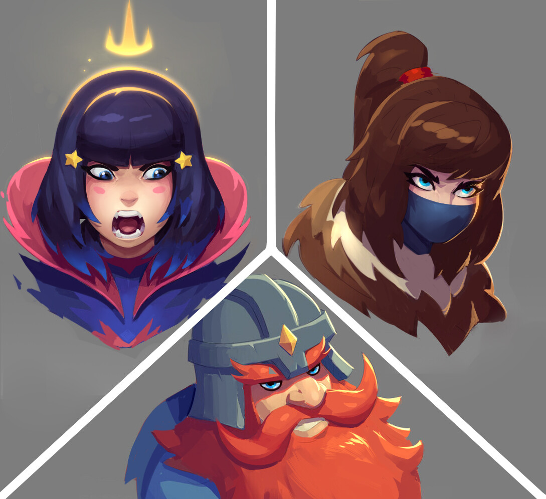 ArtStation - Random Head Doodles - 1