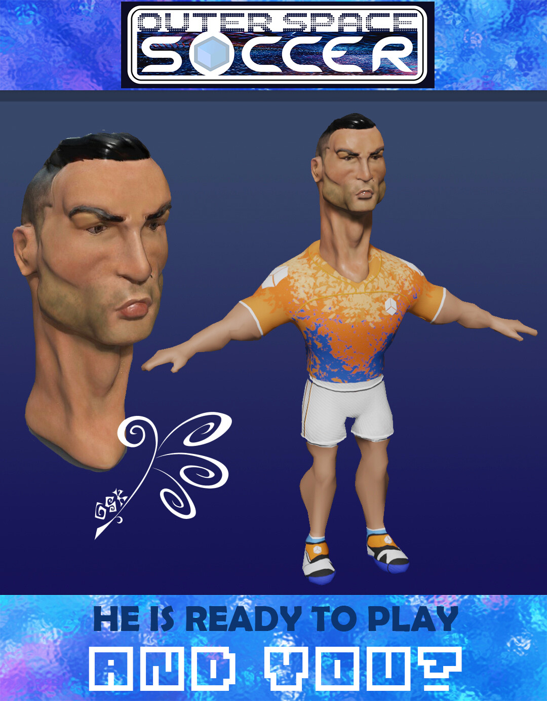 ArtStation - OUTER SPACE SOCCER