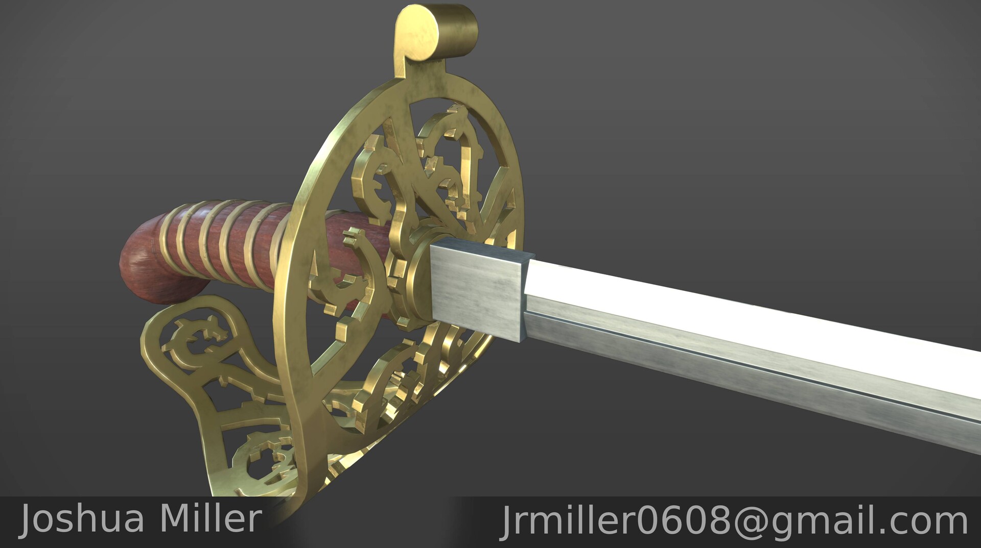 ArtStation - Ornate Sabre