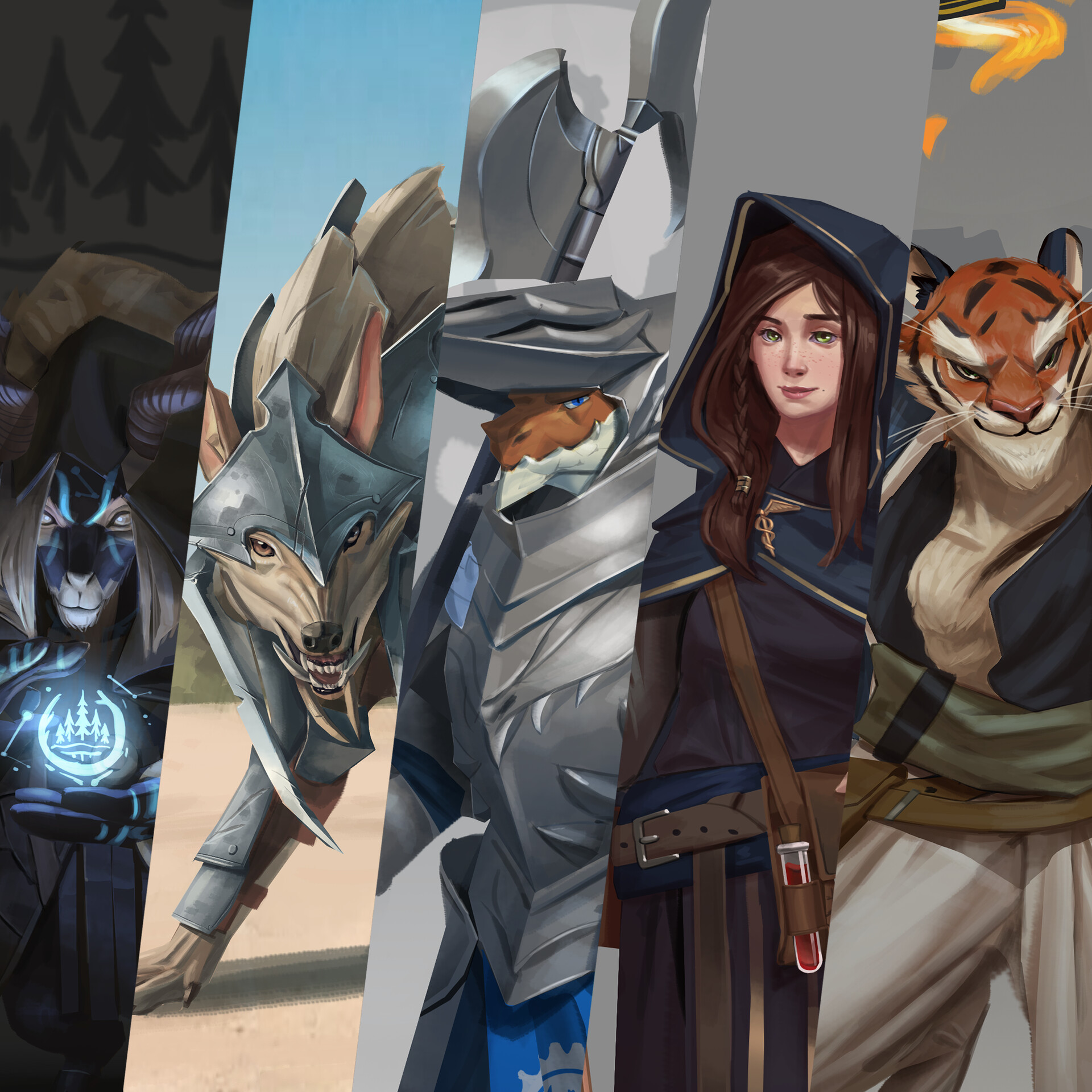 ArtStation - Dungeons & Dragons Sketches 2020 (Part 1)