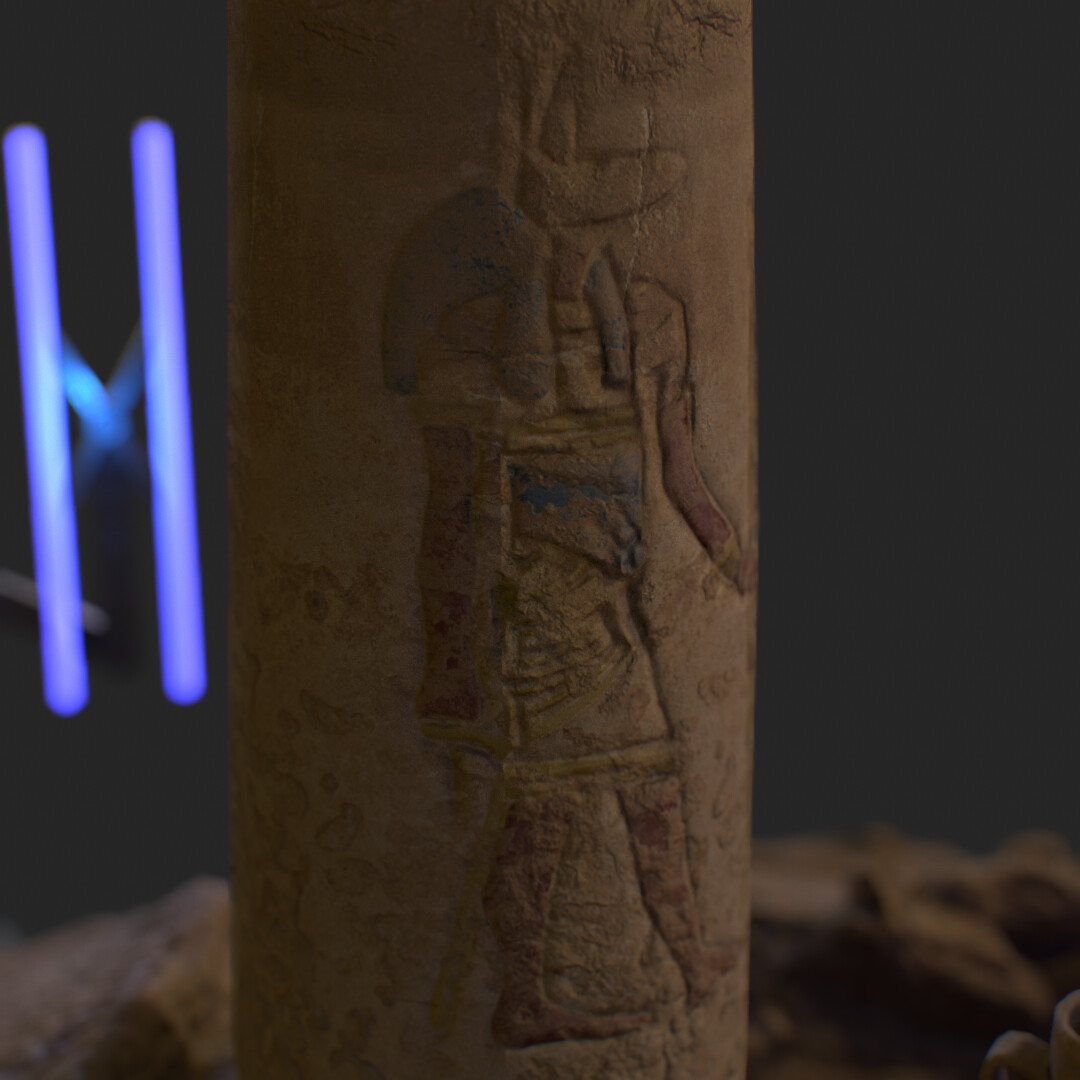 ArtStation - Standing Pillar