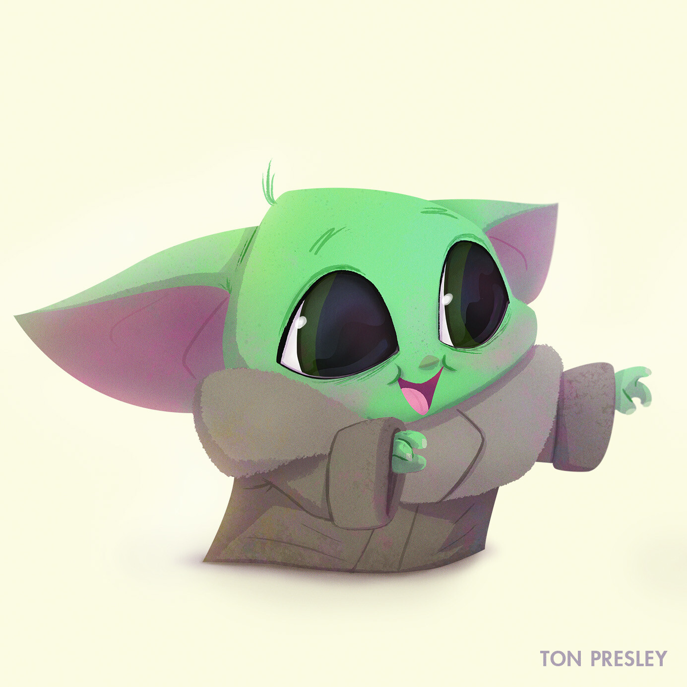 ArtStation - Baby Yoda - Grogu