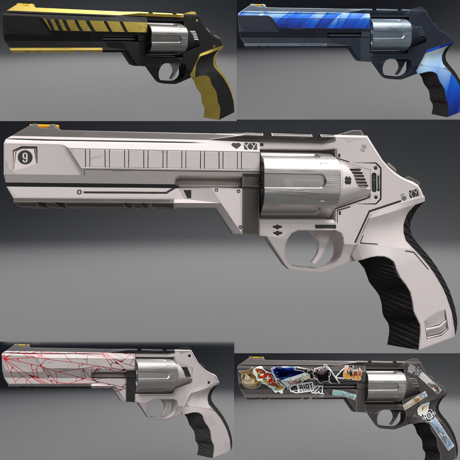 ArtStation - Sheriff Custom Skins