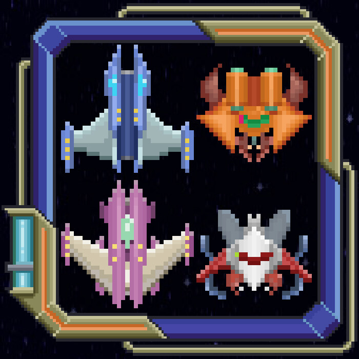 ArtStation - Pixel Alienoid, Pixel Game Assets and UI Design