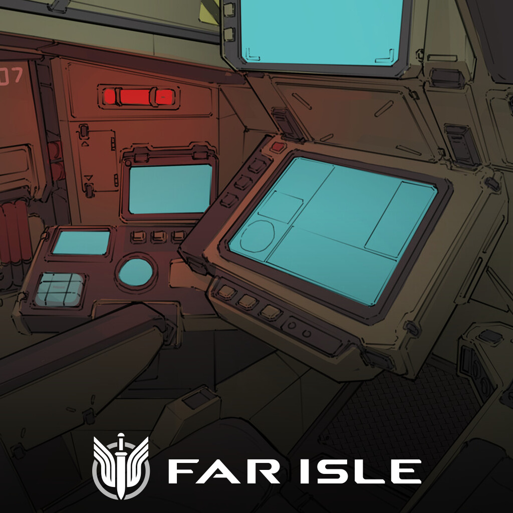 ArtStation - Far Isle - Scorpion Interiors