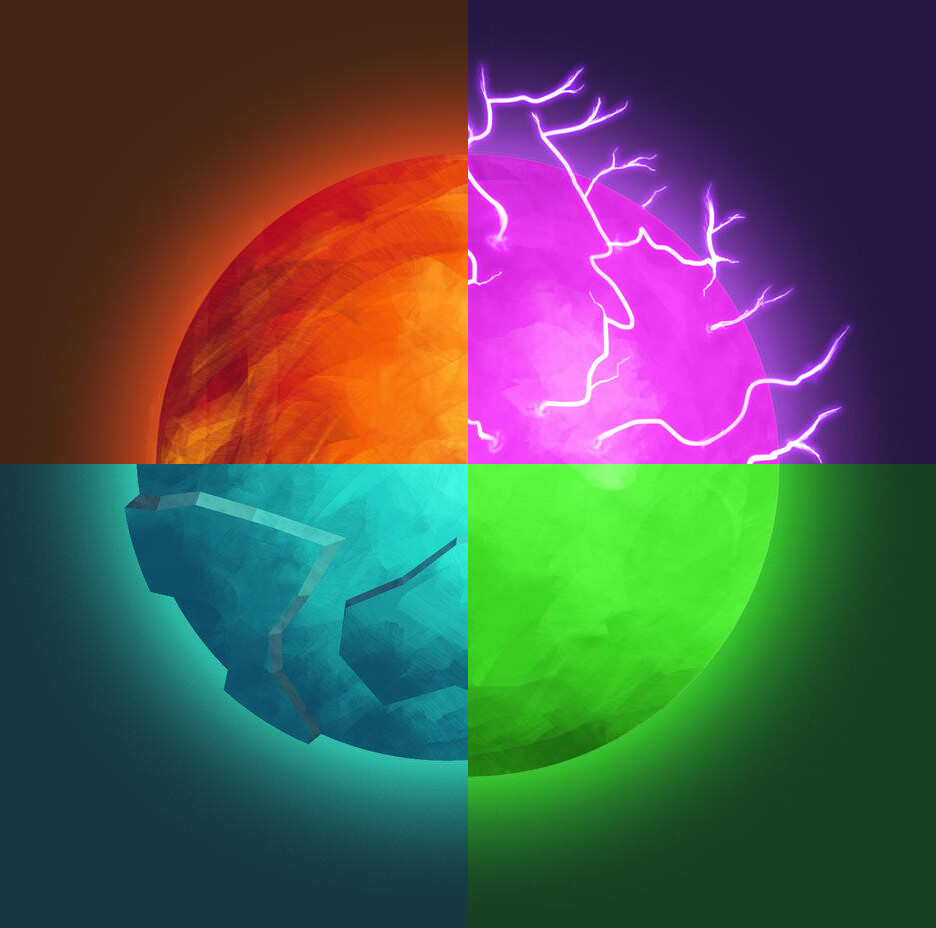 ArtStation - Elemental Orbs