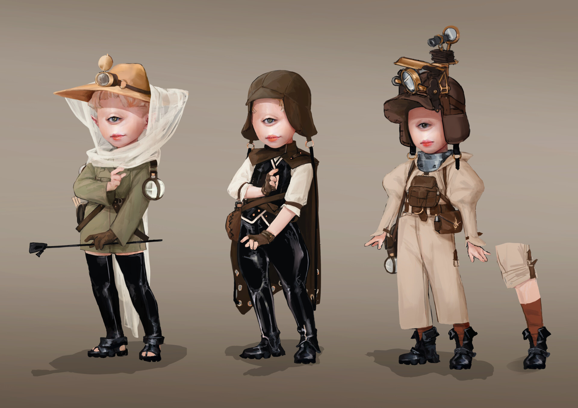 ArtStation - tiny explorers