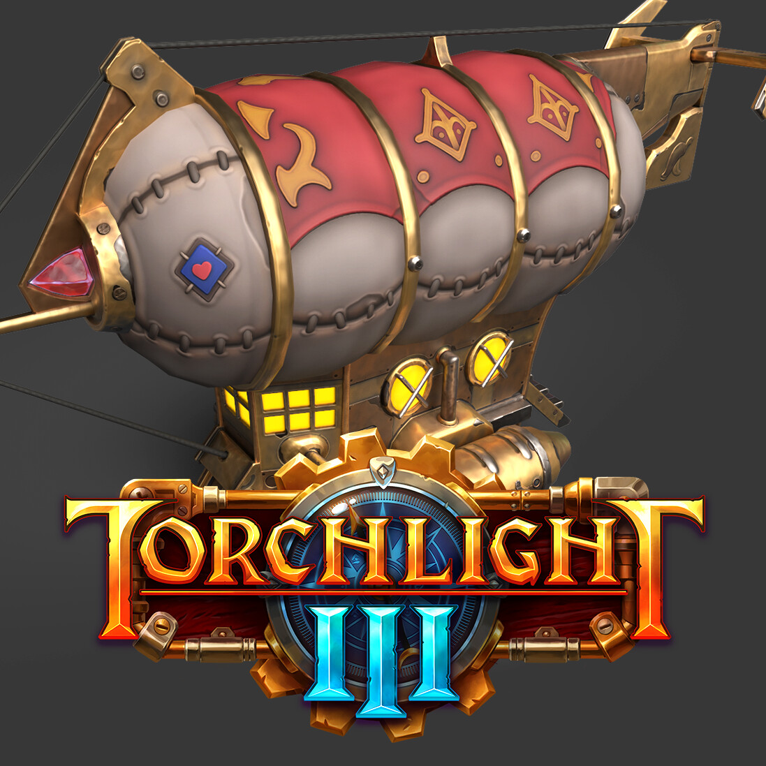 ArtStation - Torchlight 3 - Zeppelin