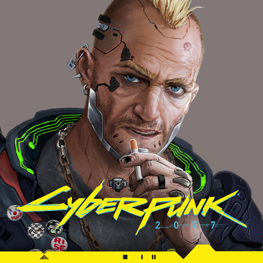 ArtStation - Dino - character design - Cyberpunk 2077
