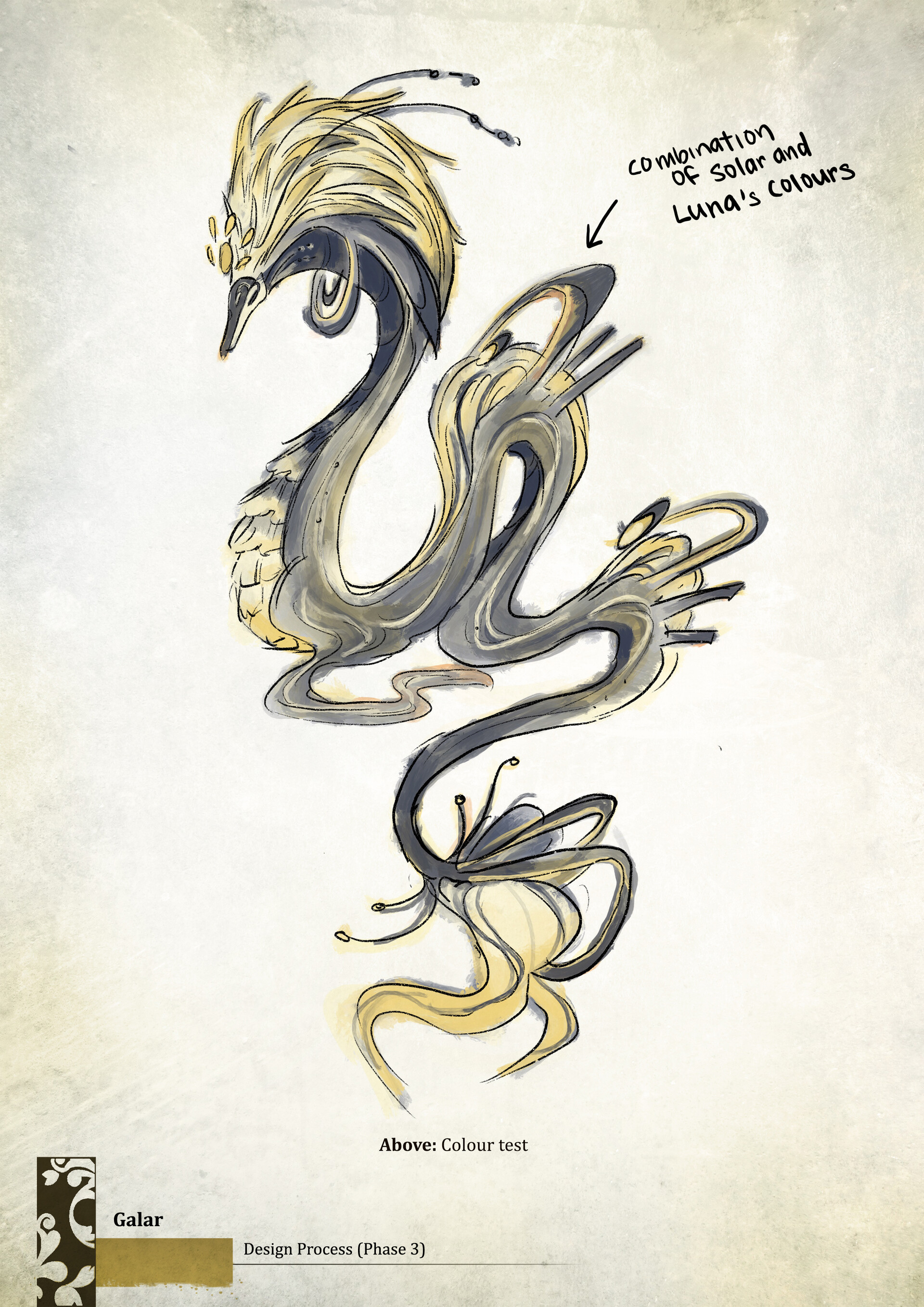 ArtStation - Character design- Galar the divine