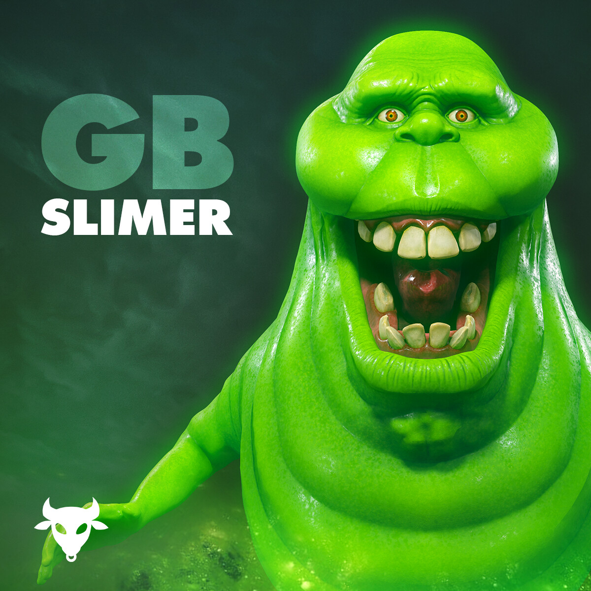 MF3D - The art of Scott Hammond - Slimer