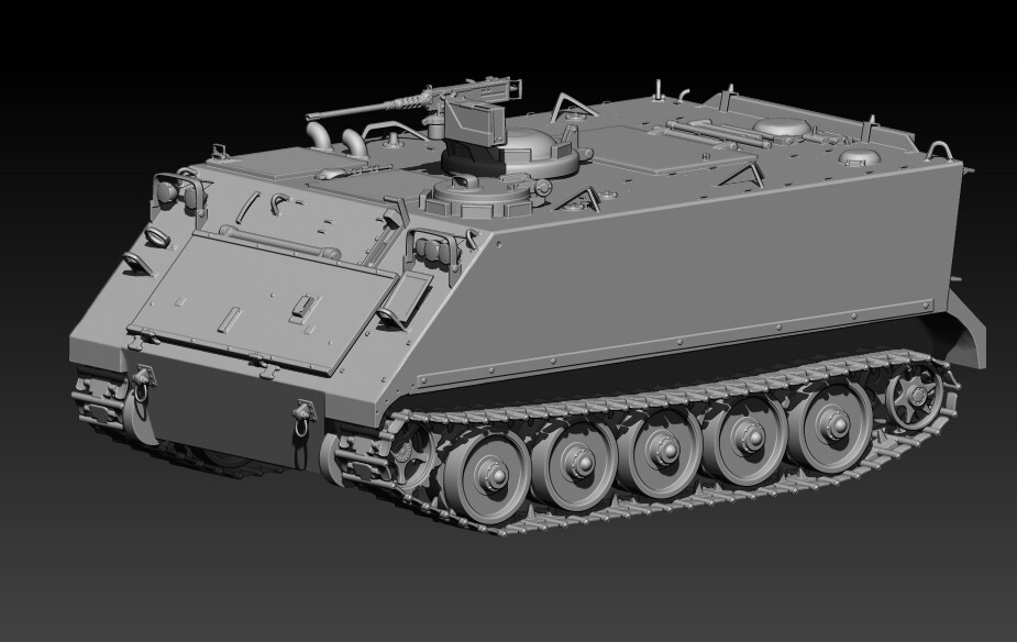 ArtStation - Tank 3D Print Model