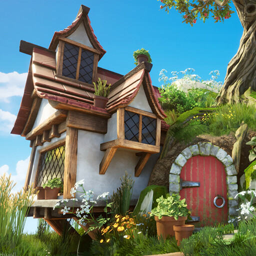 ArtStation - Tree Diorama