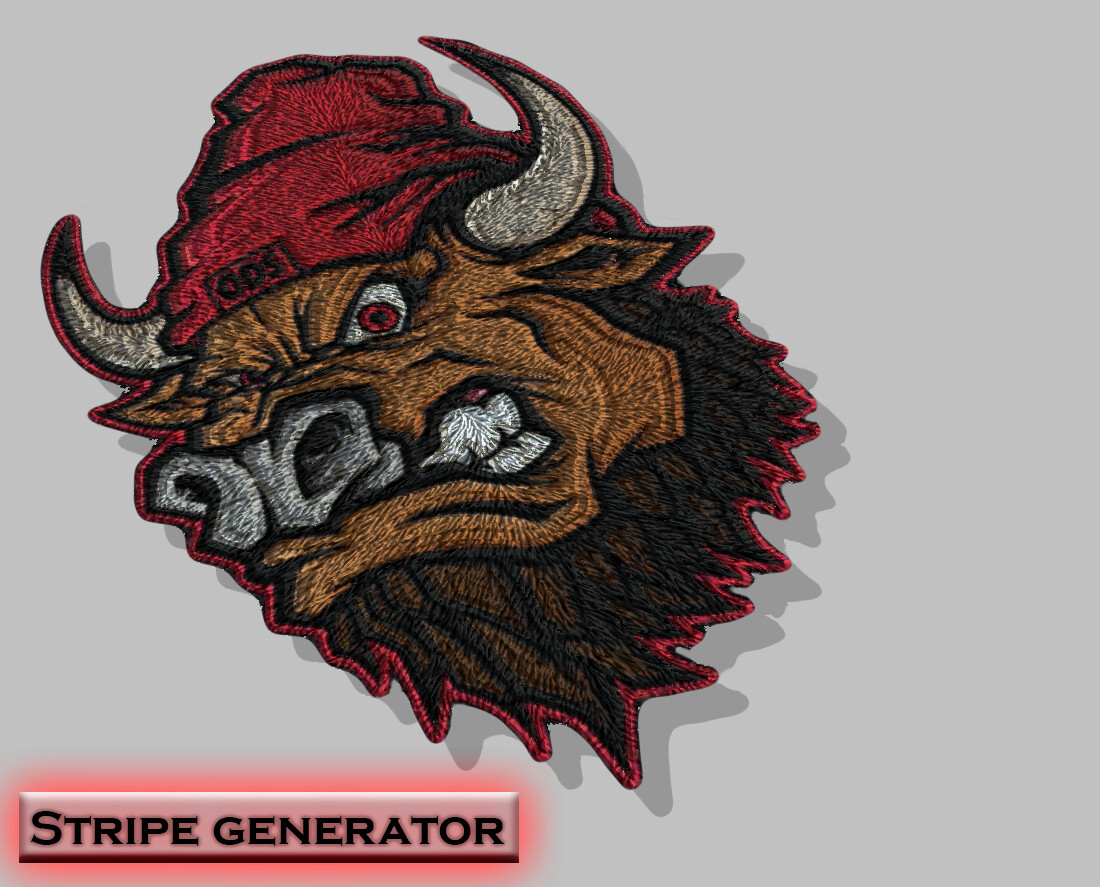 ArtStation - Stripe - patches generator