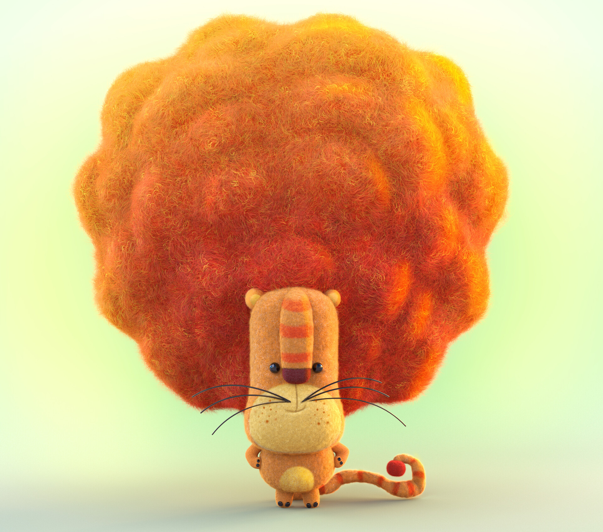 ArtStation - Felted Animal-Preschool Animated TV series