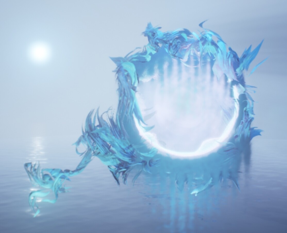 ArtStation - VFX - Icy Portal