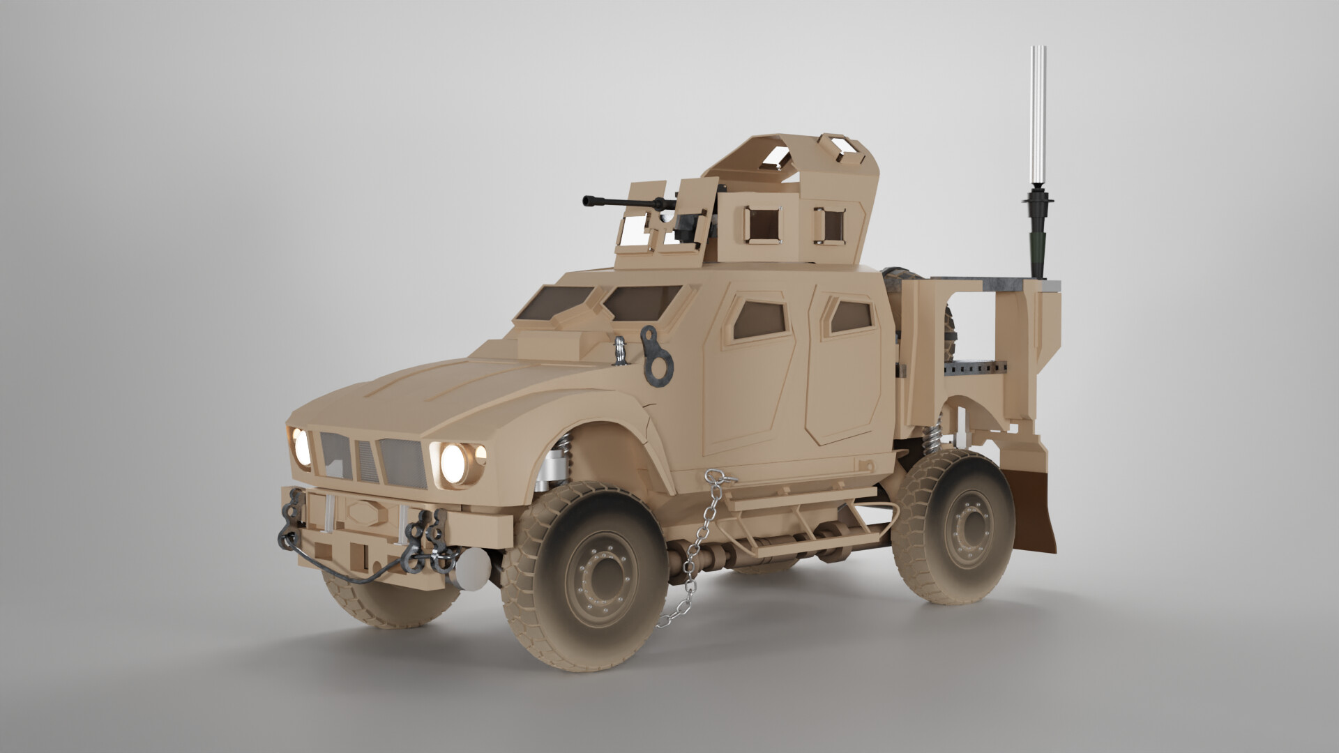 ArtStation - Osh-Kosh MATV