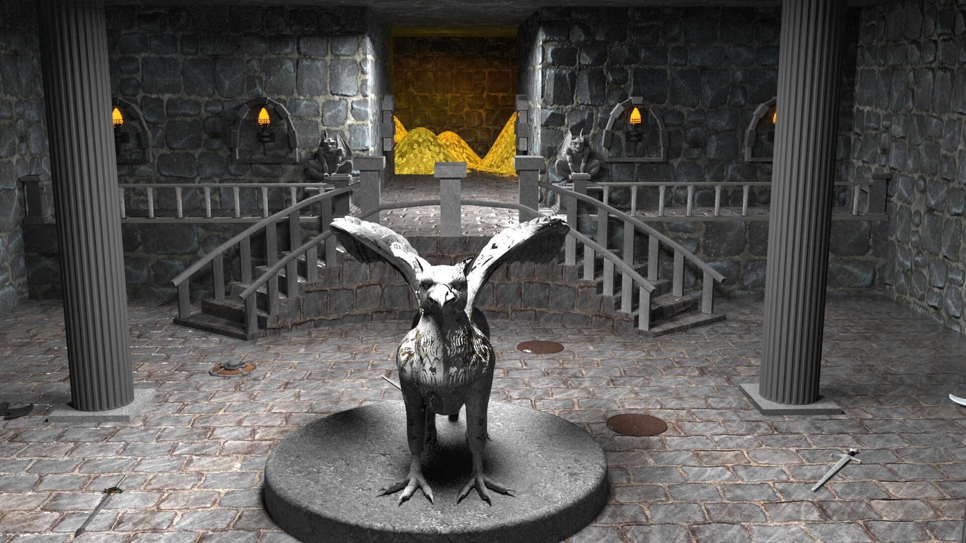 ArtStation - Dungeons and Dragons Scene