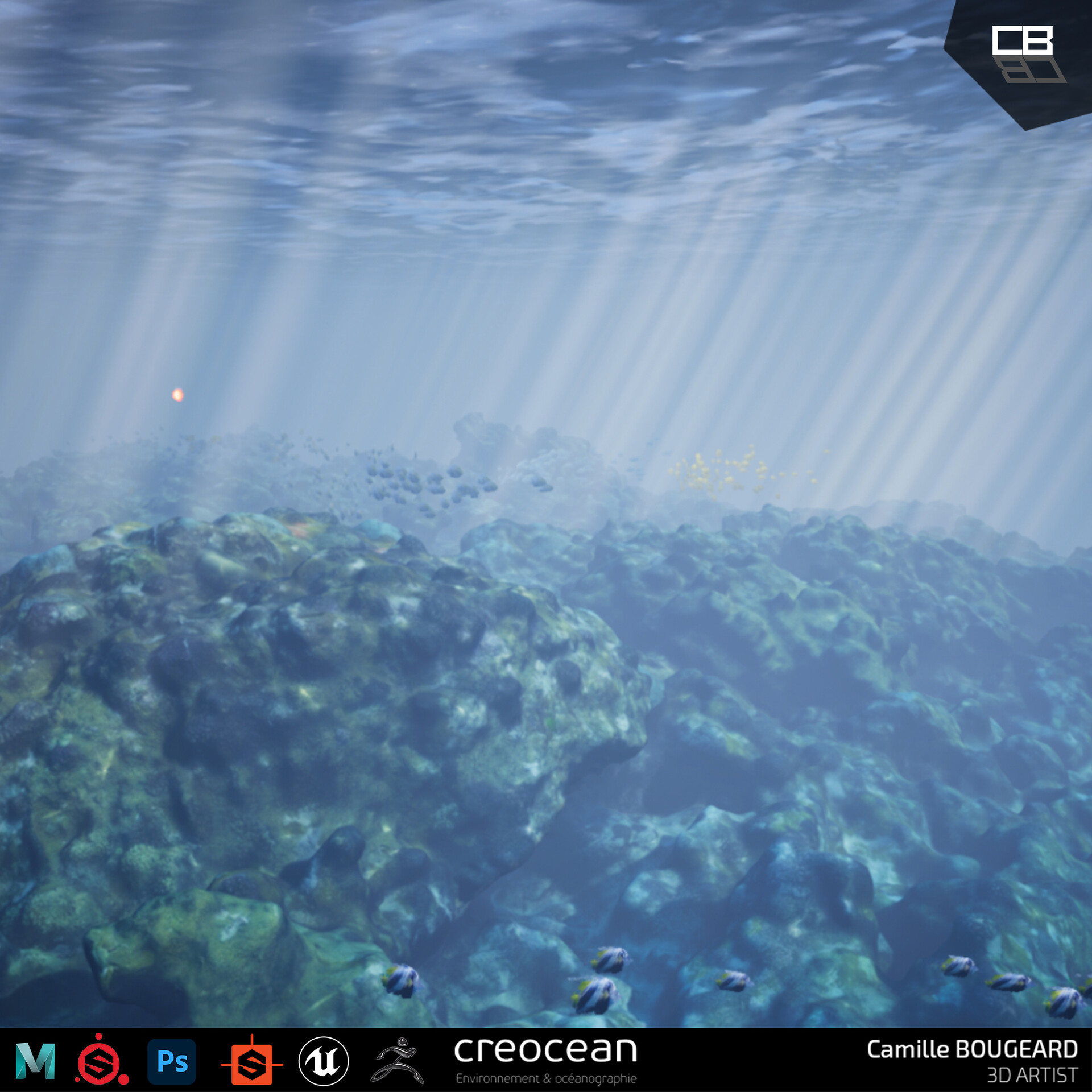 ArtStation - Photogrammetry: Seabed VR Experience