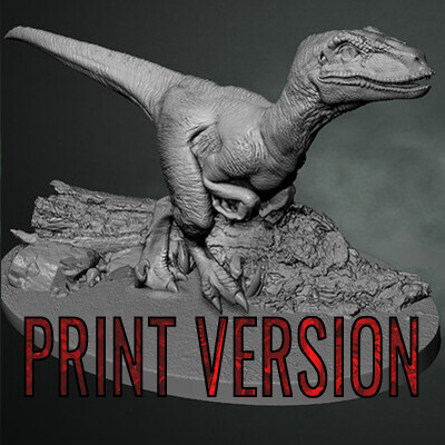 ArtStation - Raptor Print Version