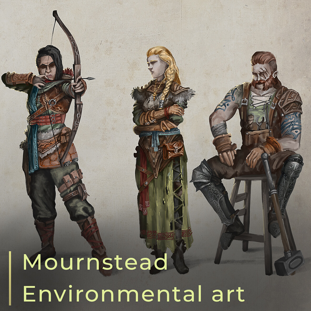 ArtStation - Mournstead - Characters Concept Art